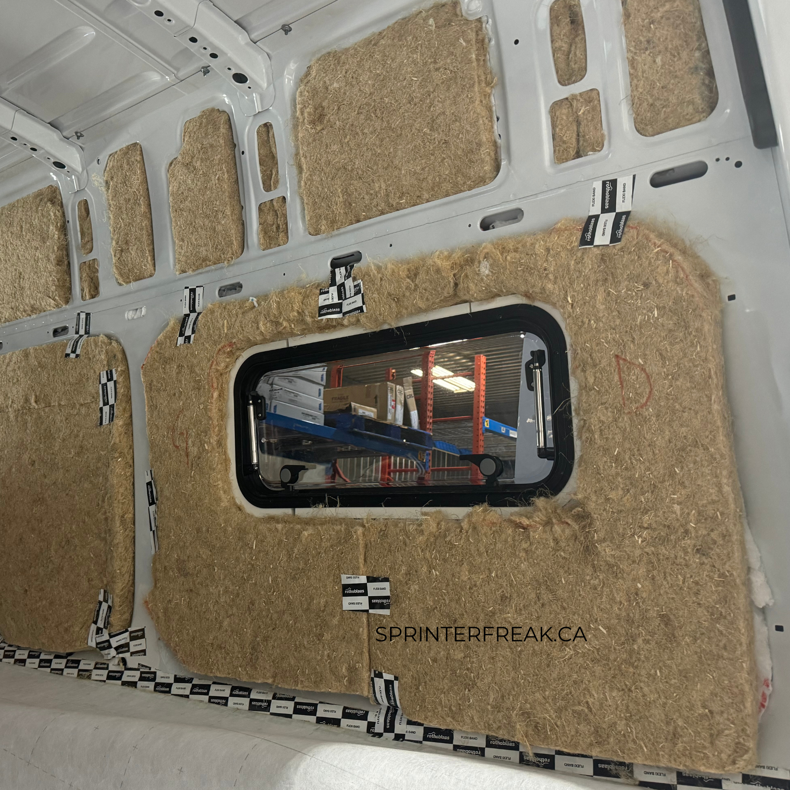 100 sq ft- Complete Insulation Kit – Sprinterfreak