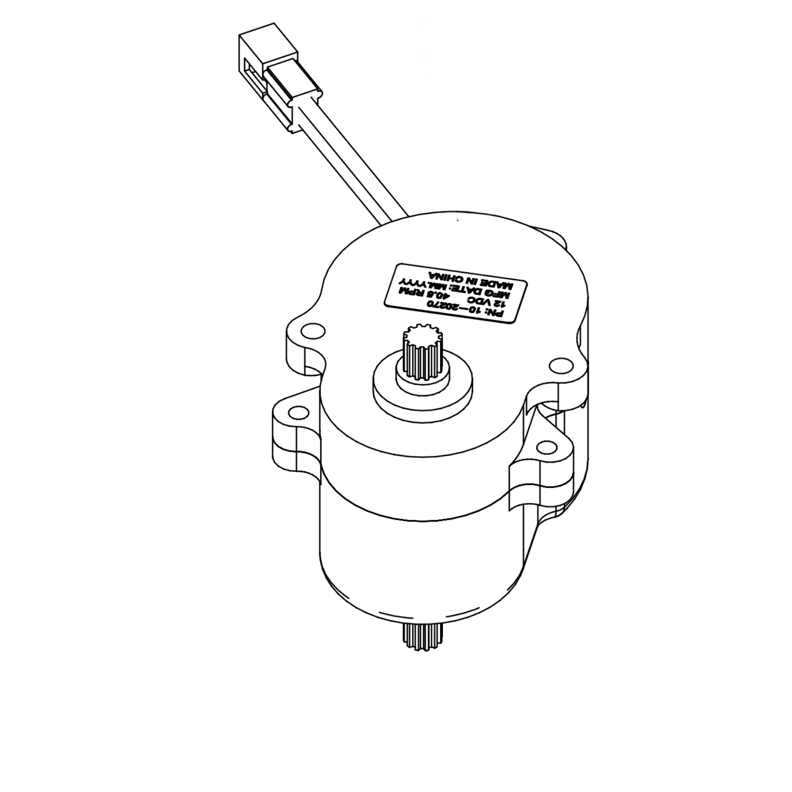 Maxxfan Deluxe Fan Cover lift Motor (7000k-7500k) – Sprinterfreak